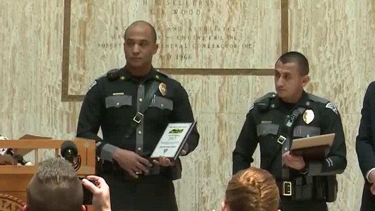 Officers honored for making impressive amount of DWI arrests