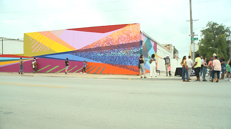 North Omaha unveils new mural near 24th and Taylor streets