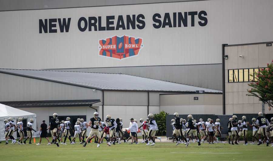 PHOTO GALLERY: First day of Saints training camp practice 2020