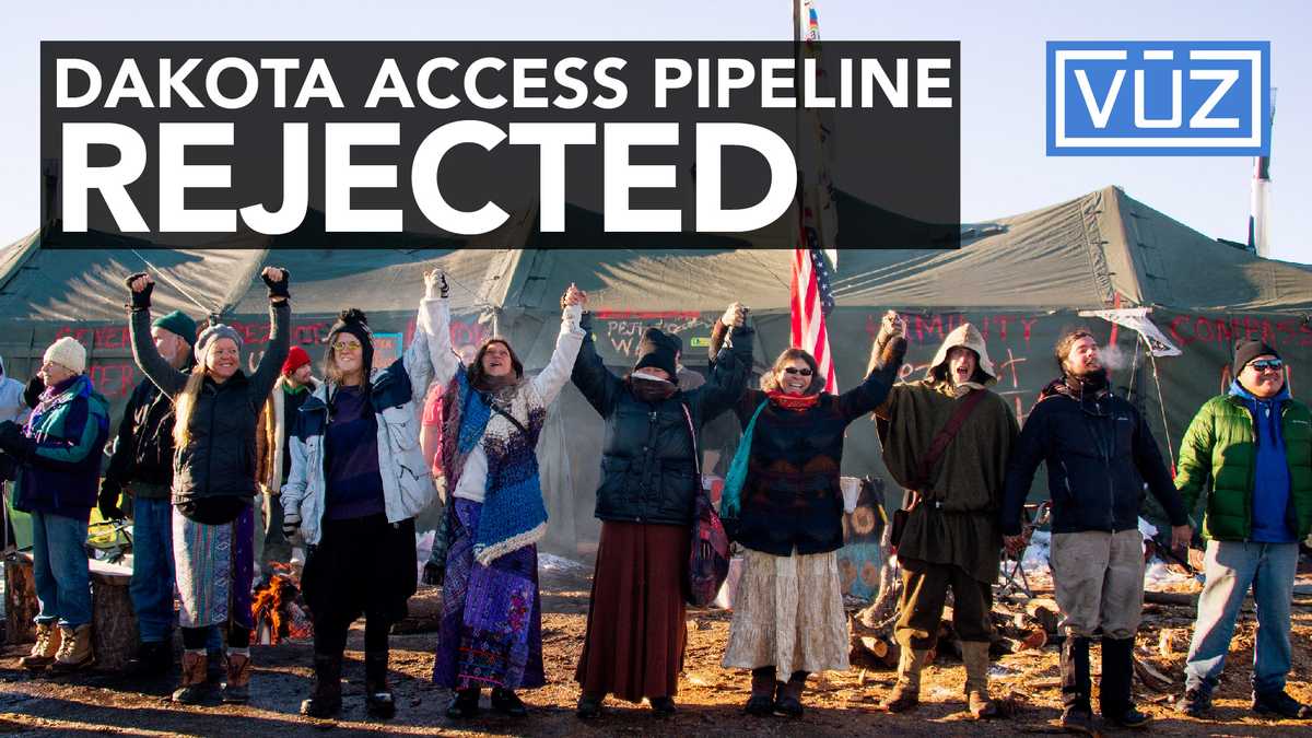 Protesters celebrate pipeline halt... for now