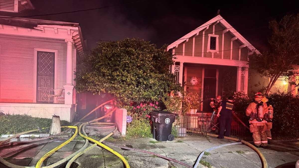 New Orleans Seventh Ward fire destroys two homes