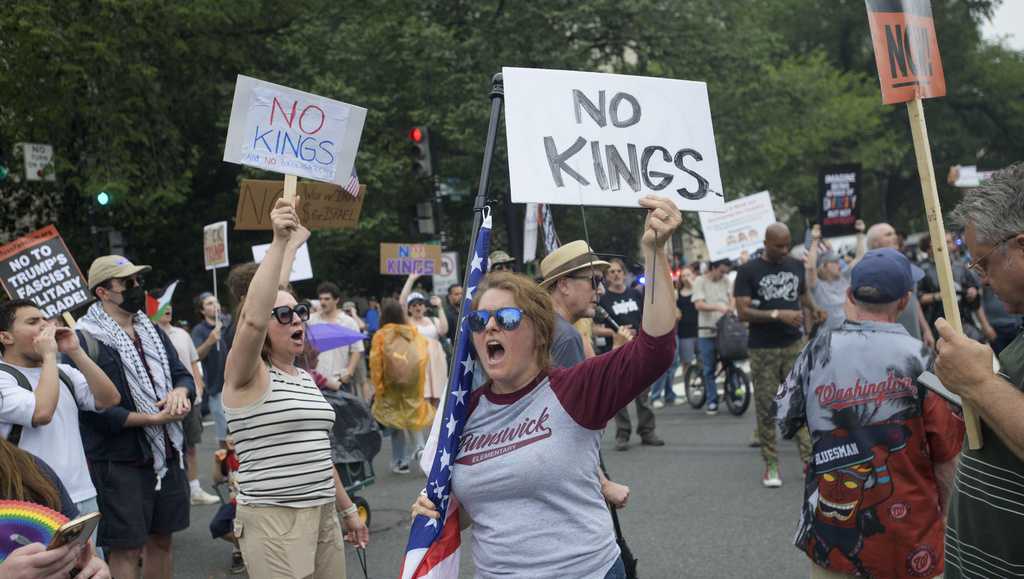 Protesters attend anti-Trump 'No Kings' demonstrations across US