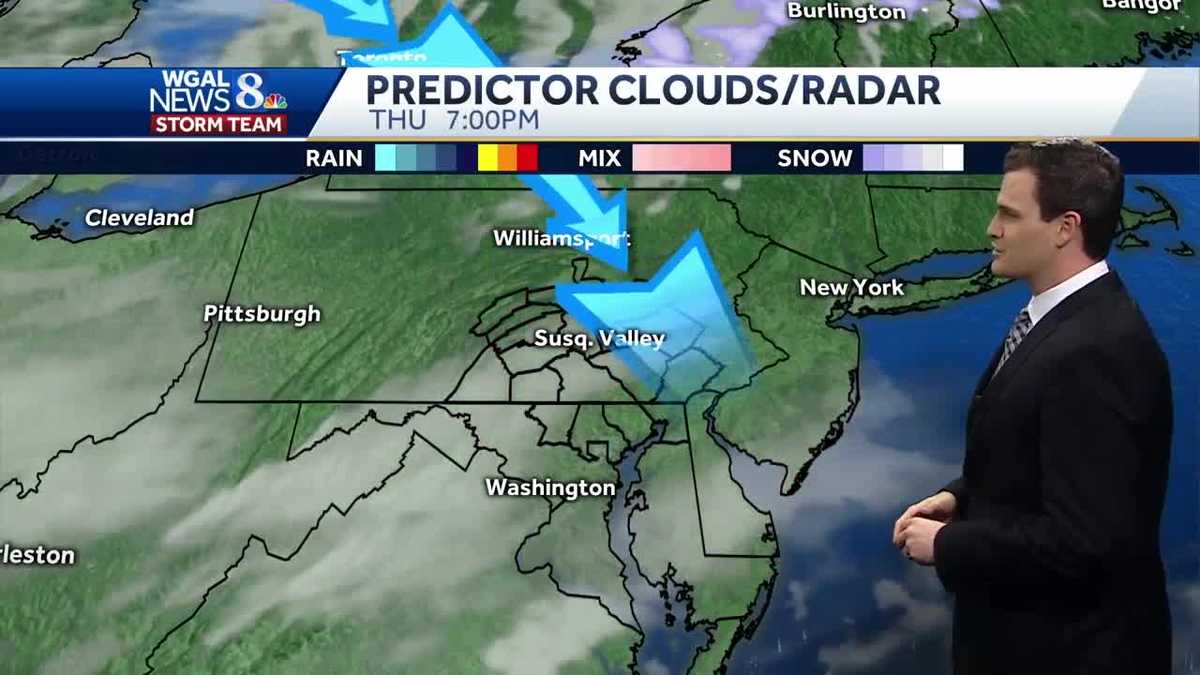 Central Pennsylvania weather: Breezy and milder