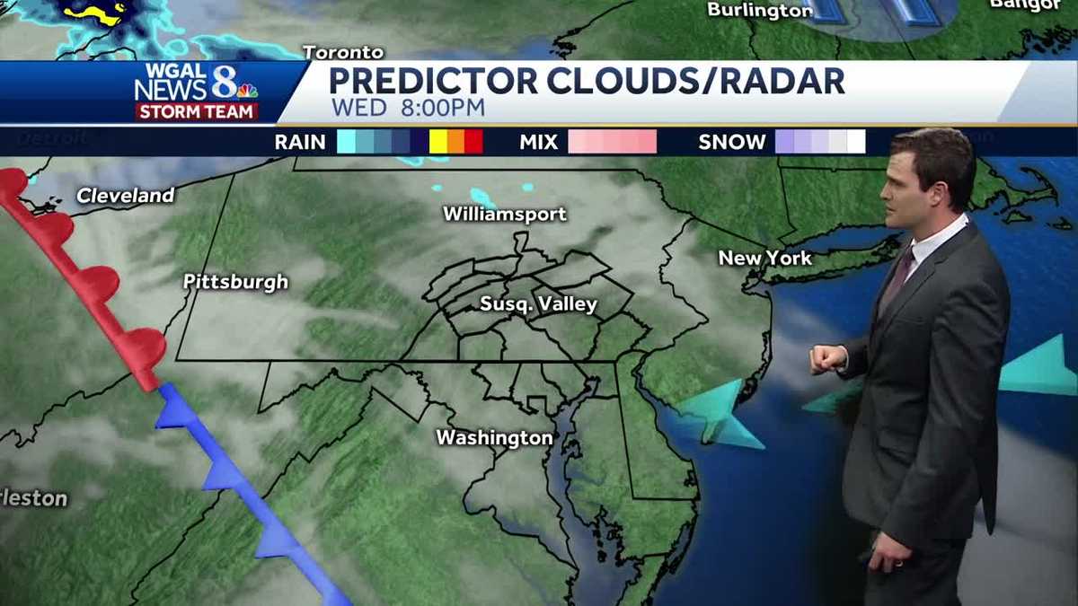 Central Pennsylvania weather: Stray showers today; heavier rain ...