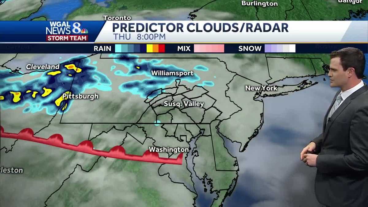 Central Pennsylvania weather: Light rain possible this afternoon, evening