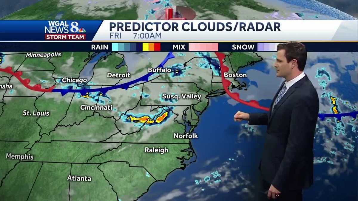 Central Pennsylvania weather: Showers possible Friday morning; chance ...