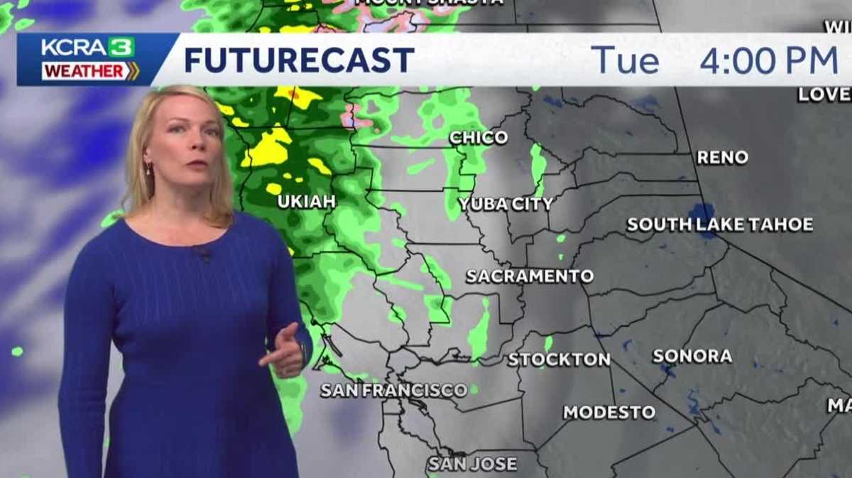 Northern California Tuesday forecast | Light rain and snow