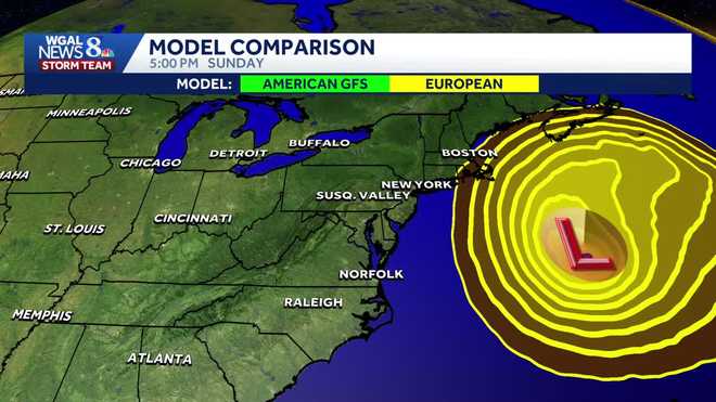 PA SNOW? Major coastal storm - American vs European model