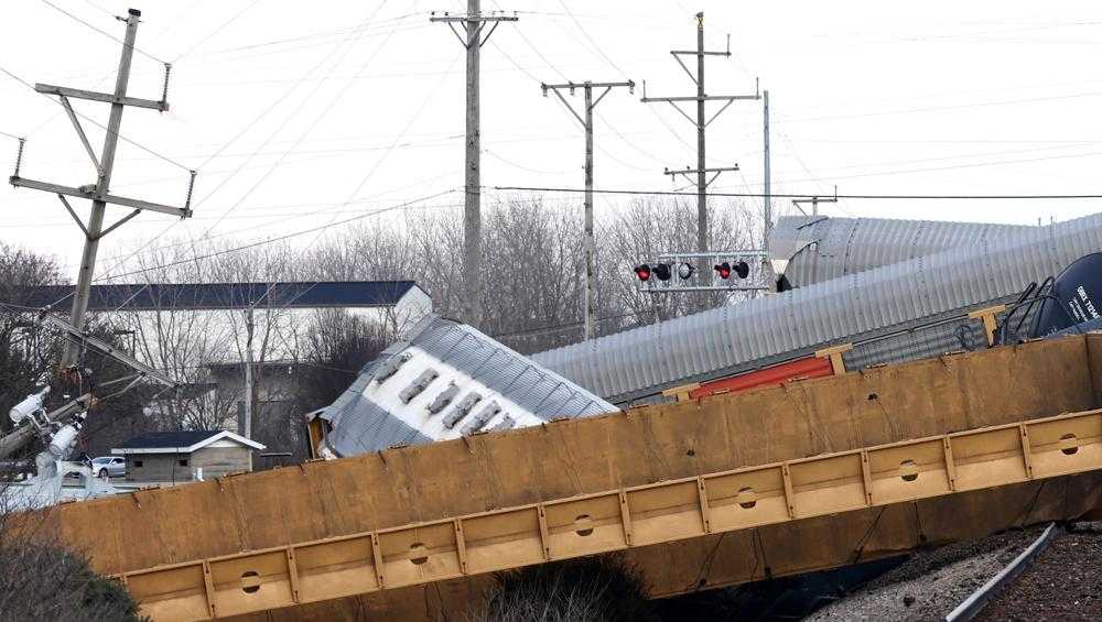 Officials provide update on Norfolk Southern cargo train derailment in ...