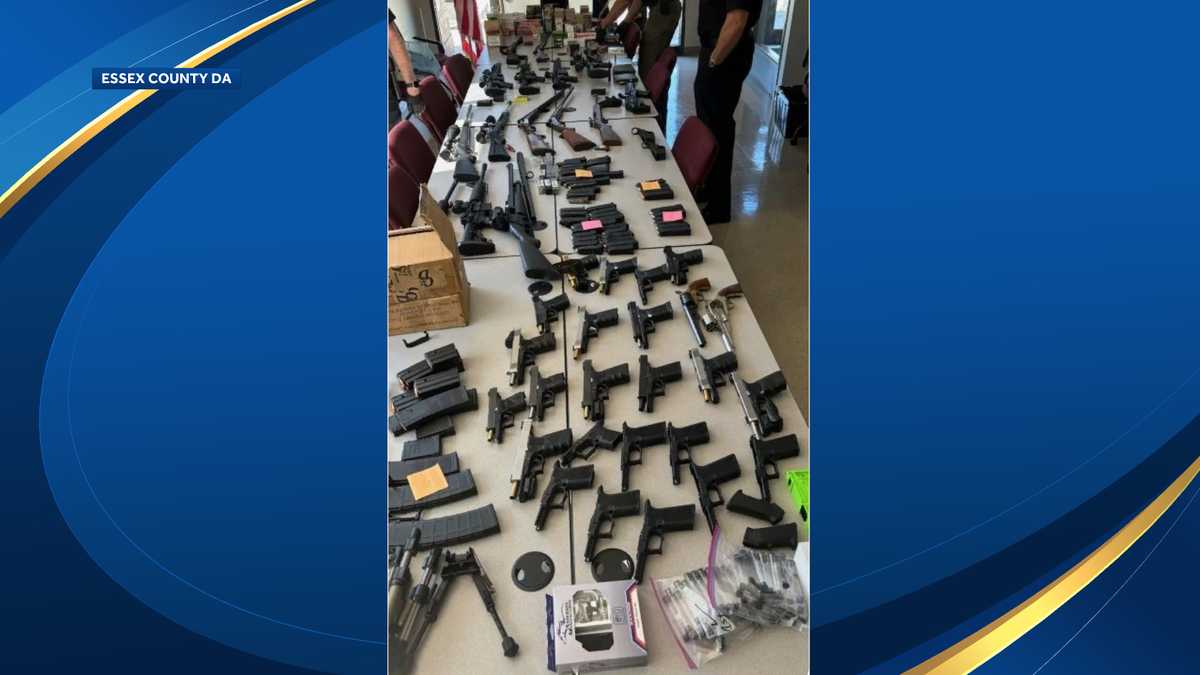 Officials: Guns, homemade explosives seized from Mass. home