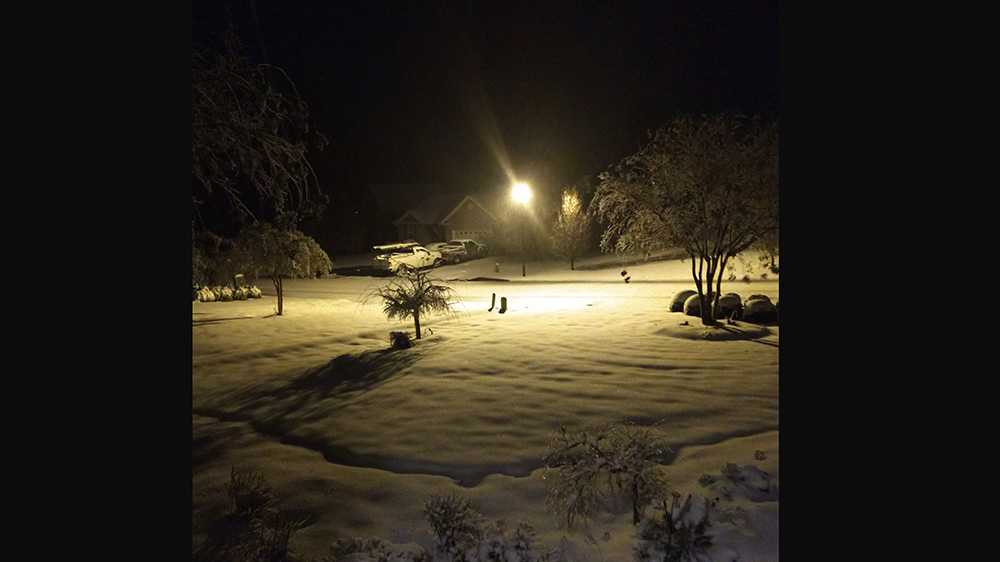 Snow pictures from around the Upstate, WNC