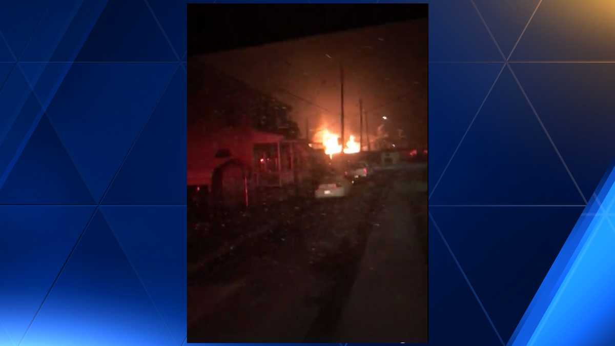 11 homes involved in massive Mount Carmel fire