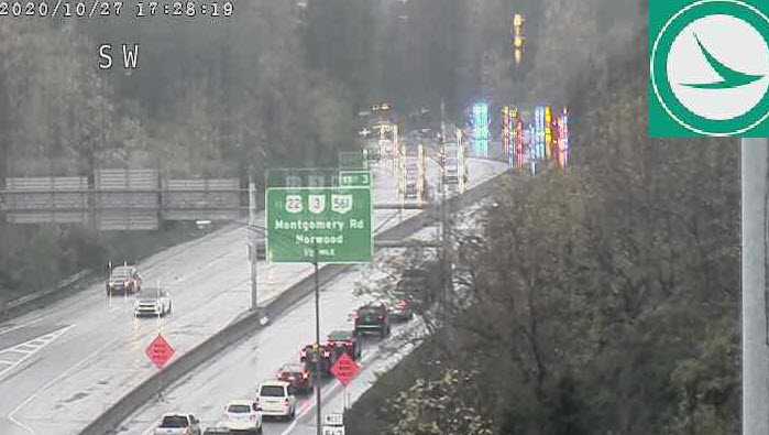 Westbound lanes of Norwood Lateral beyond I-71 reopen following crash