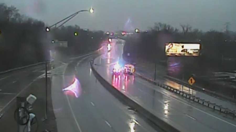 Police: 1 in serious condition after crash on the Norwood Lateral