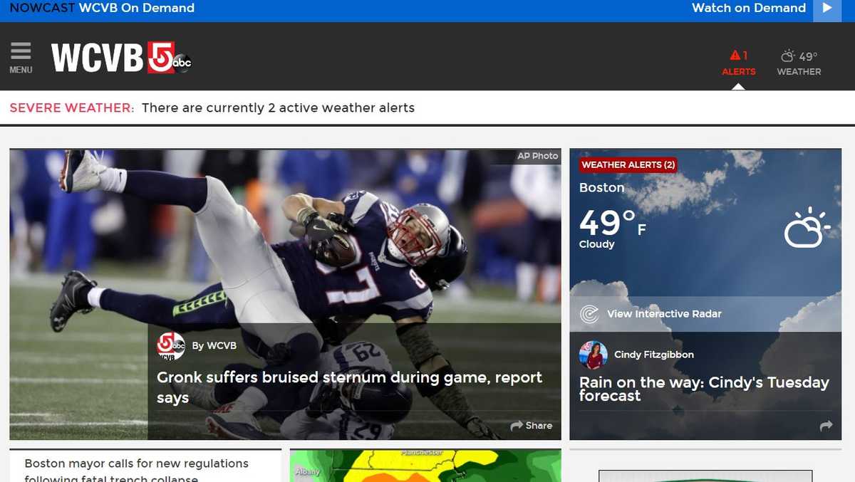 Welcome to the new, improved WCVB.com