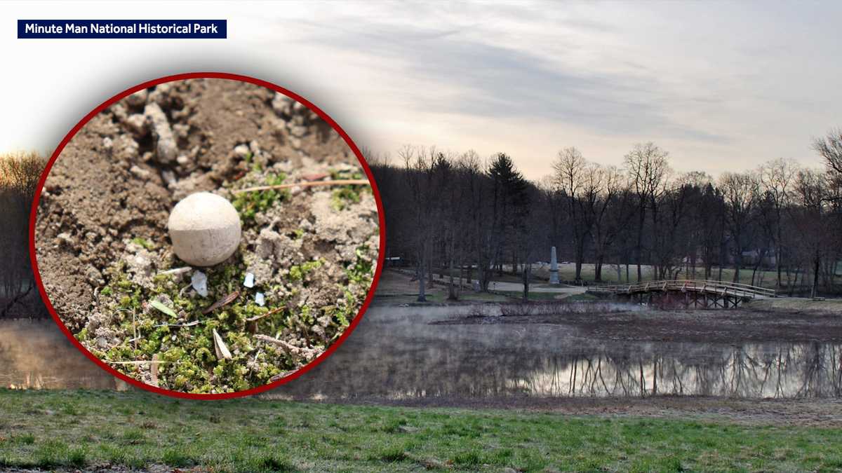 'Shot Heard Round the World' musket balls found in Concord