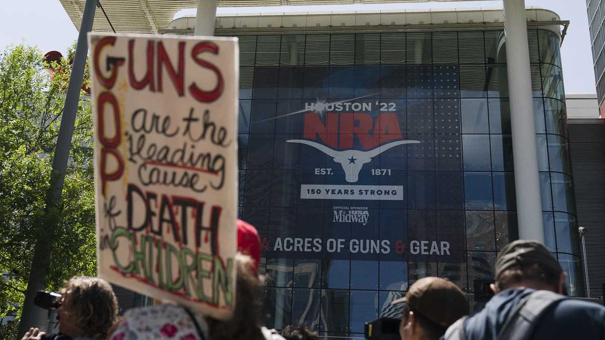 NRA speakers unshaken on gun rights after school massacre in Texas