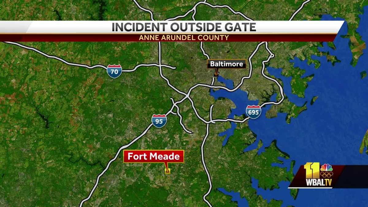 Photos: Shooting investigation underway at NSA gate