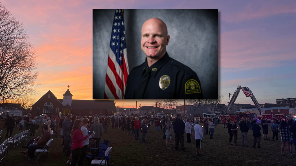 Hundreds attend vigil in honor of Independence officer Cody Allen