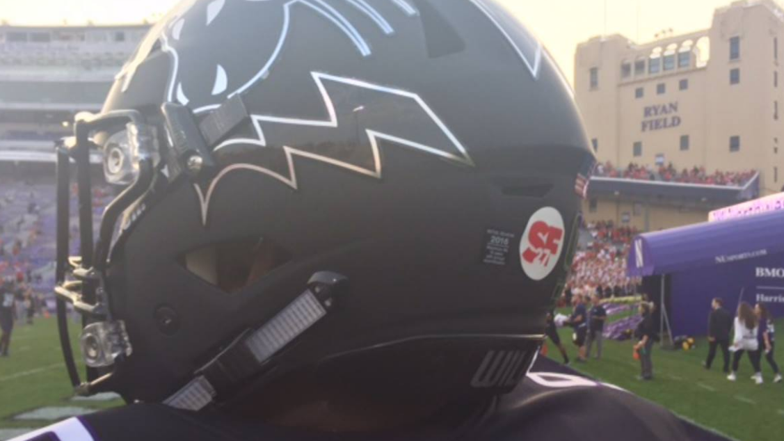 PHOTOS: Opponents honor Sam Foltz throughout season