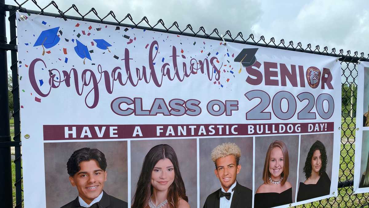 High schools get creative to honor graduating seniors