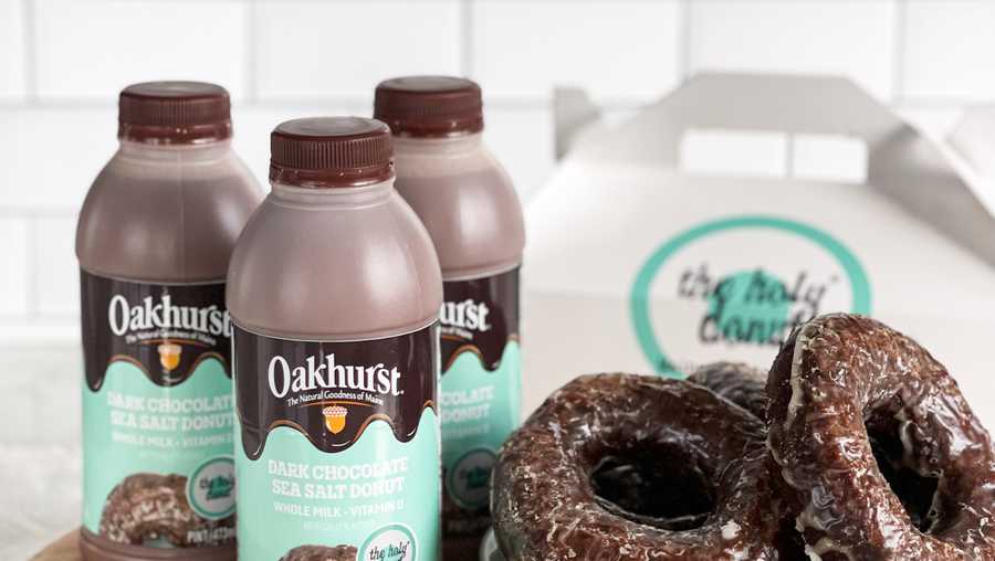 Holy Donut milk? New flavored milk combines iconic Maine brands