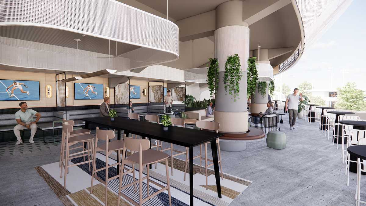 New hospitality areas, practice courts coming to Cincinnati Open in 2024