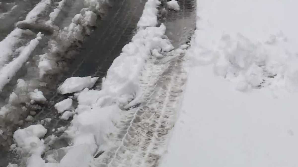 Midcoast Maine sees several inches of ocean-effect snow Thursday