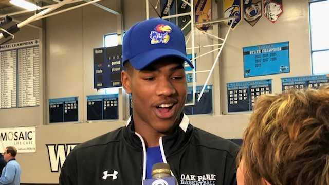 Oak Park basketball standout commits to KU
