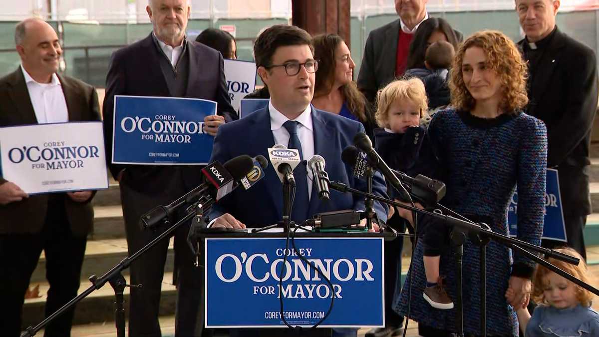 Corey O'Connor running for Pittsburgh mayor Corey O'Connor running for Pittsburgh mayor