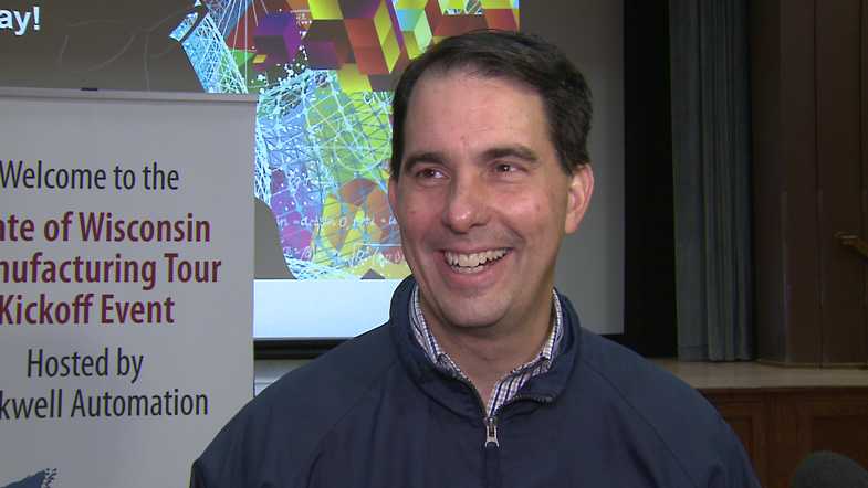 Walker thinks President Trump will come to Wisconsin to campaign for him