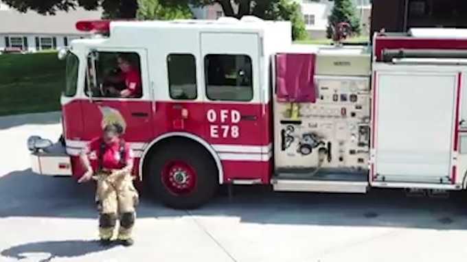 Omaha Fire Department busts a move for 'In My Feelings' challenge