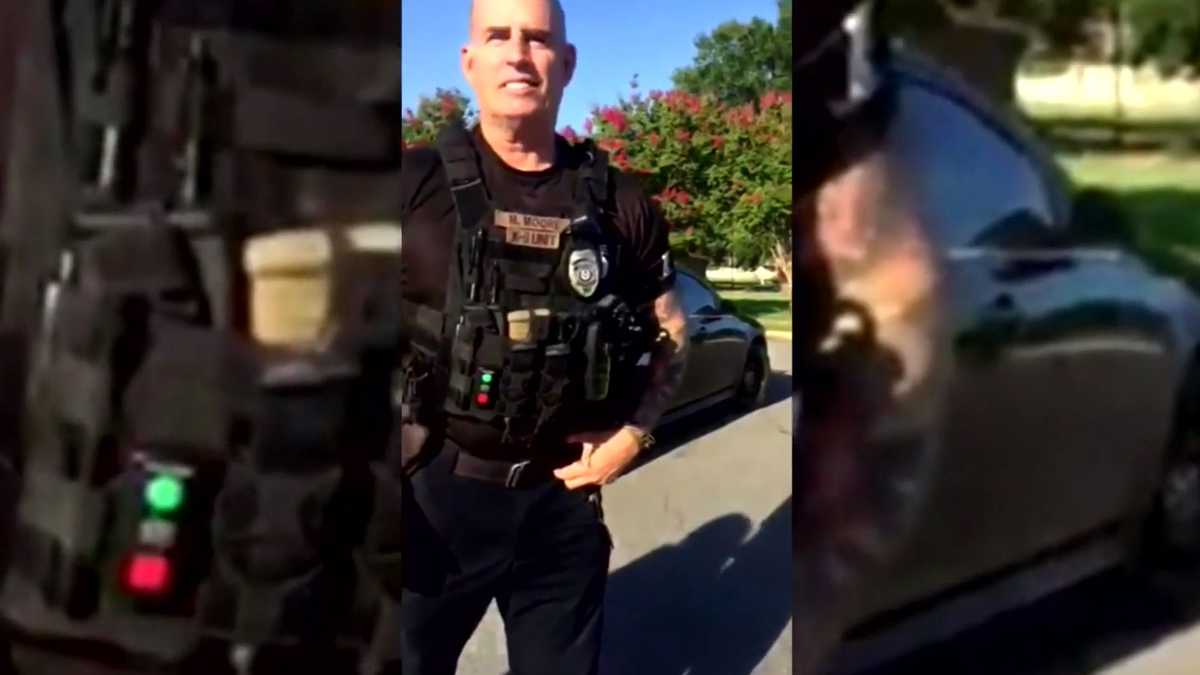 Police officer fired after telling group of black men 'you don't belong ...