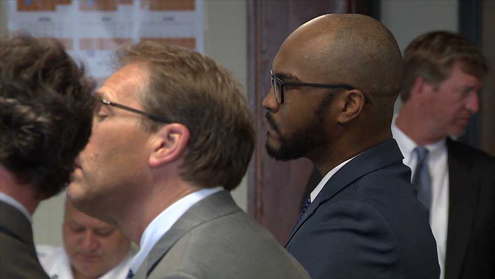 Boston police officer arraigned in connection with shooting case