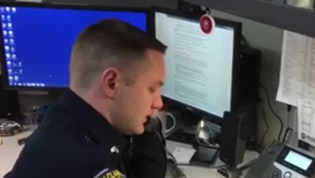 Officer calls scammer back; exchange goes viral