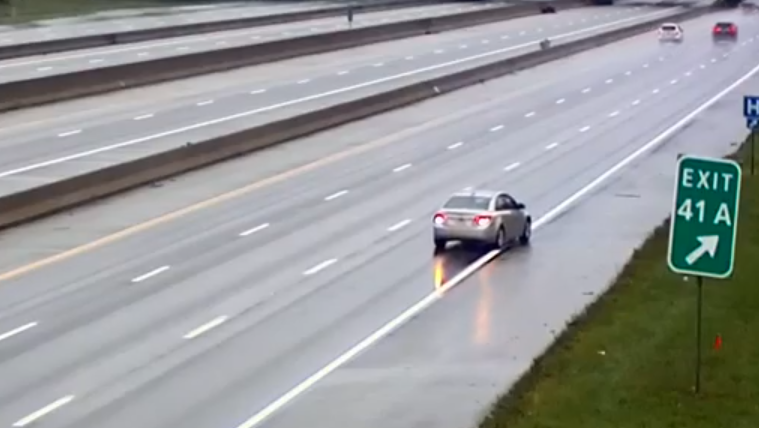 Watch Ohio Driver Backs Up On Busy Highway After Missing Exit