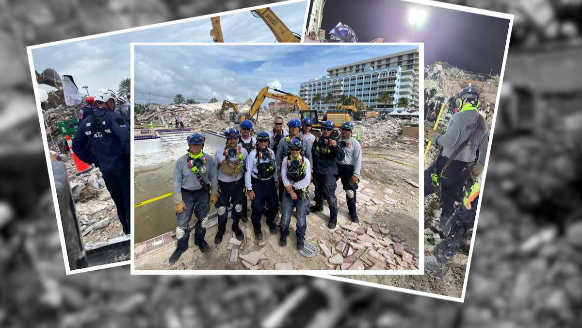 Mental health support in place for OH-TF1 members involved in Surfside ...