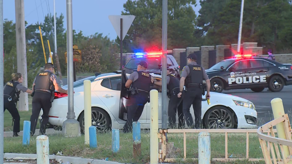 Oklahoma City police take two in custody after incident