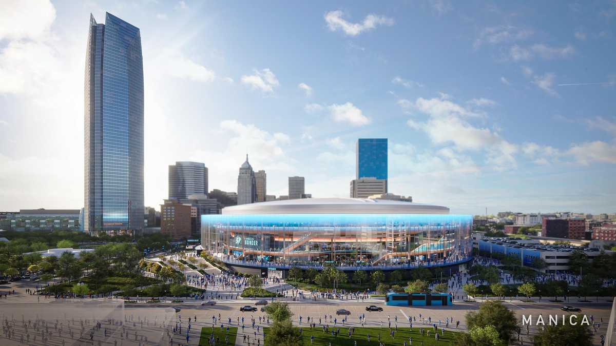 GALLERY: See first renderings of the new home of the OKC Thunder