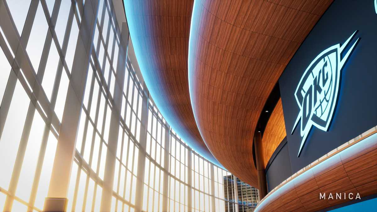 GALLERY: See first renderings of the new home of the OKC Thunder