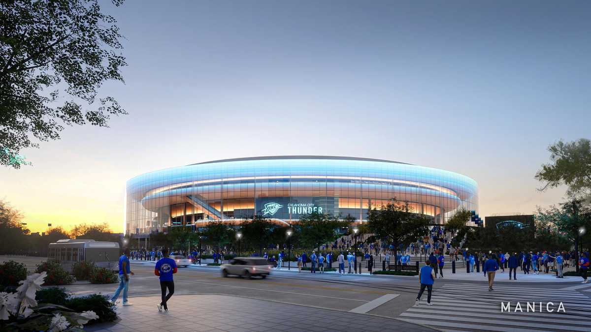 GALLERY: See first renderings of the new home of the OKC Thunder