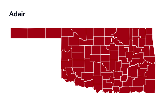 Oklahoma Election Results 2020: Maps show how state voted for president