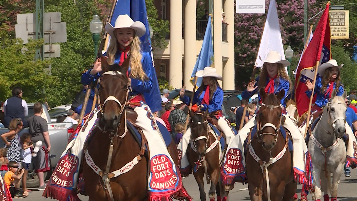 Old Fort Days Rodeo kicks off with a parade in Downtown Fort Smith