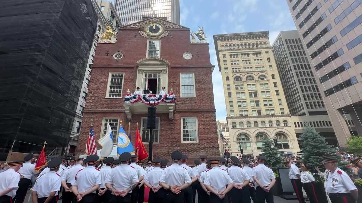 Boston's historic Fourth of July parade draws visitors from across country