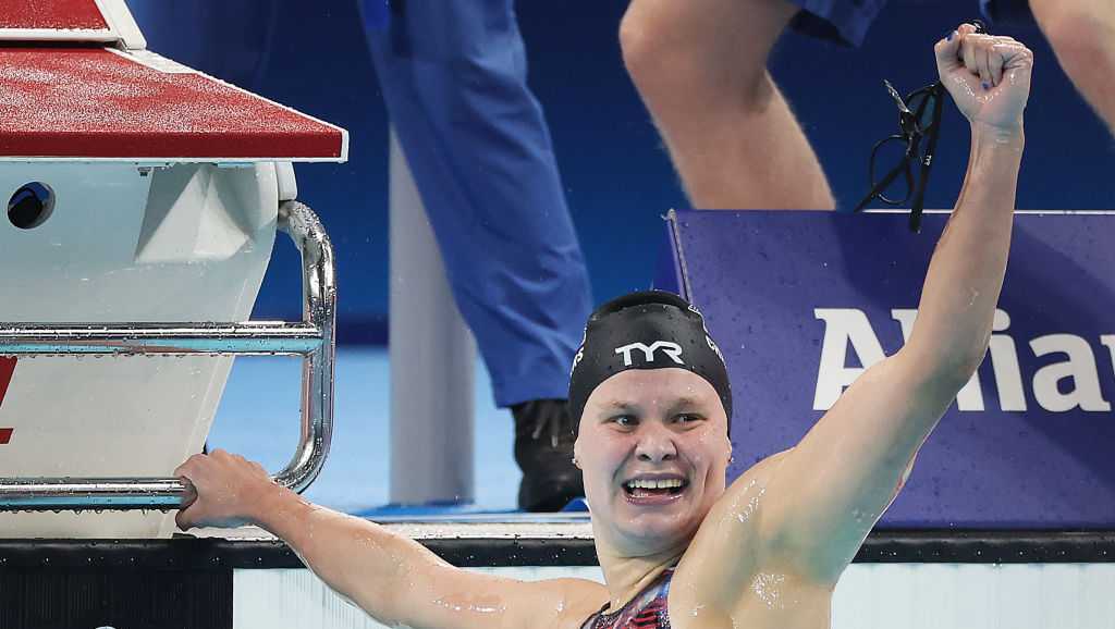 Swimmer from Arkansas wins gold in Paralympics