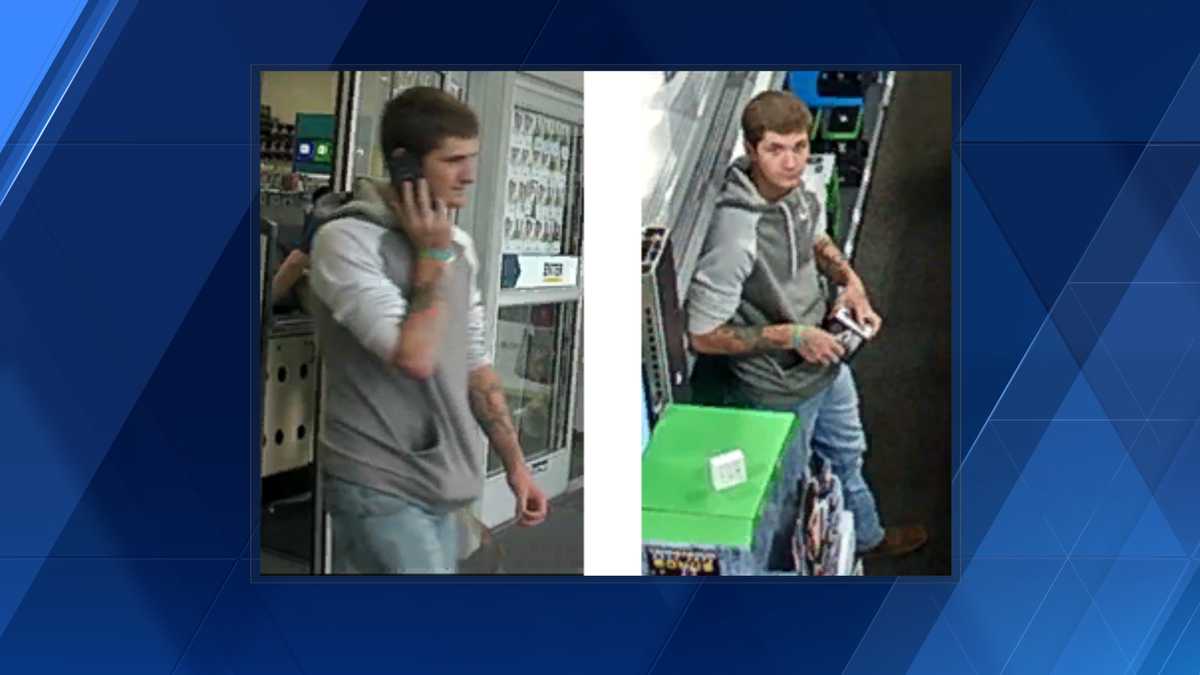 Police search for man suspected of shoplifting Police search for man suspected of shoplifting