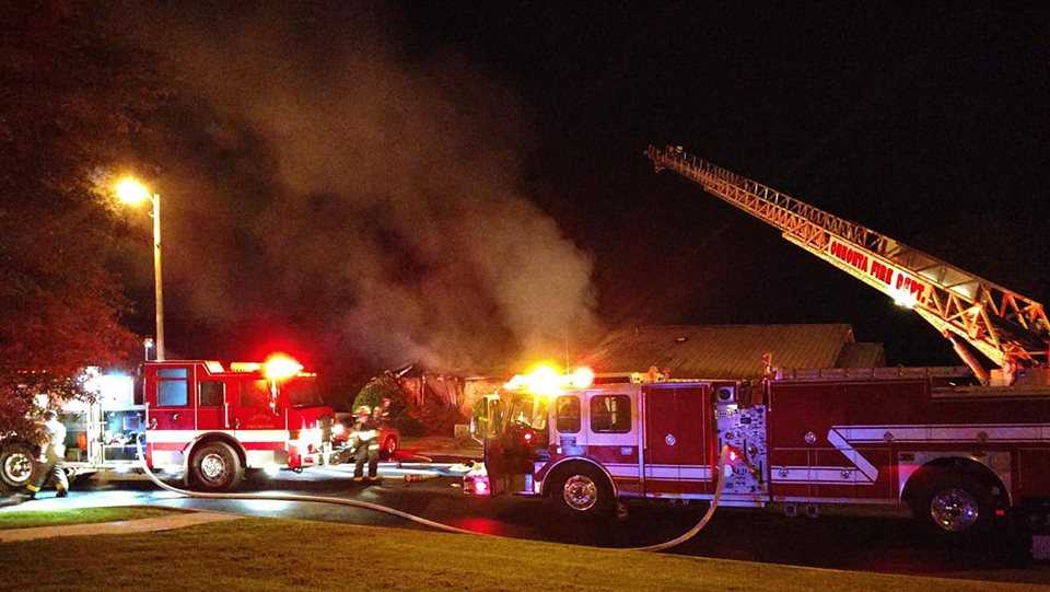 Fire damages apartment in Oneonta