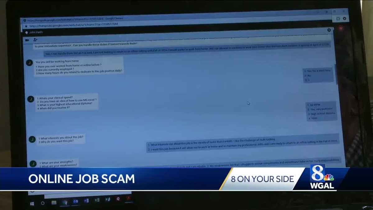 Woman sees warning signs of job scam, avoids becoming victim