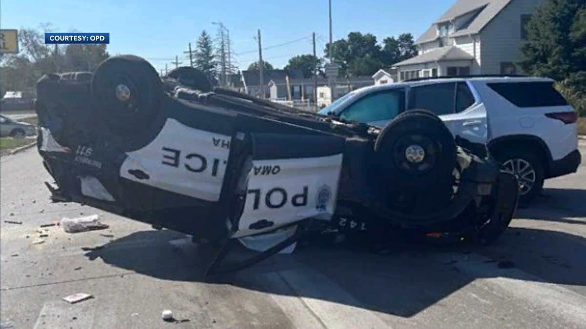 OPD: Red light-runner caused crash that put officer in the hospital