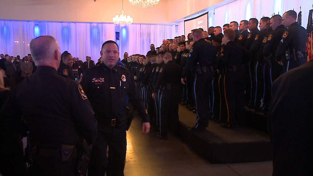 Omaha Police Department Swears In 52 New Graduates Friday